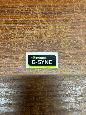 1x NVIDIA G-SYNC Desktop / Laptop sticker label (NEW) | eBay
