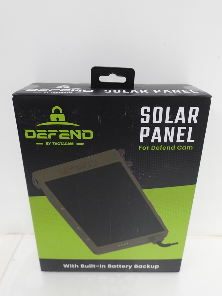 Defend by Tactacam Solar Panel for Cellular Security Camera (2-Pack) | eBay