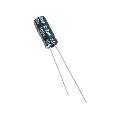 5 PCs CAP 100V 2.2UF 2.2MF CAPACITOR 11.5x5mm (REPLACING FOR 63V 50V ...