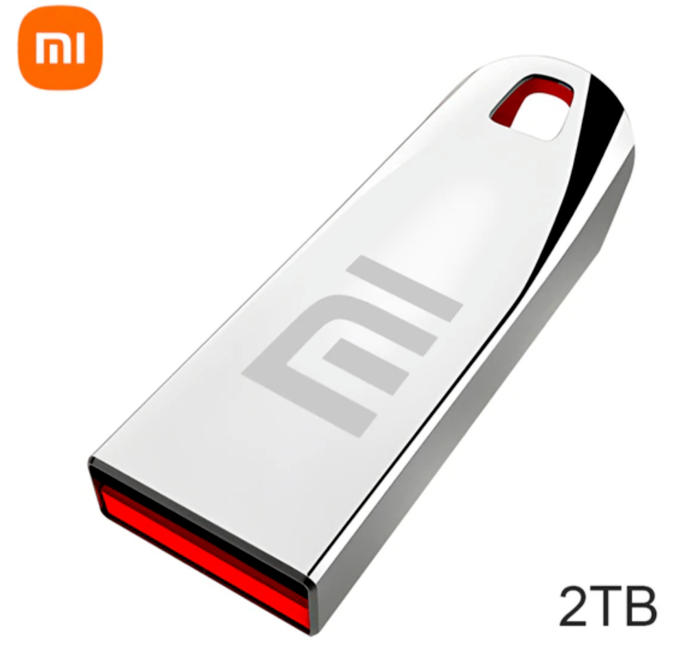 2TB Xiaomi USB Stick, Flash Drive with High Speed Storage device Usb 3. ...