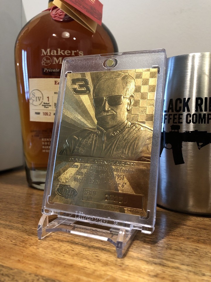 23 Karat Gold Dale Earnhardt Gold Card Holographic 1999 Bleachers | eBay