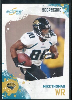 2010 Score Scorecard #135 Mike Thomas Card 89/499 | eBay