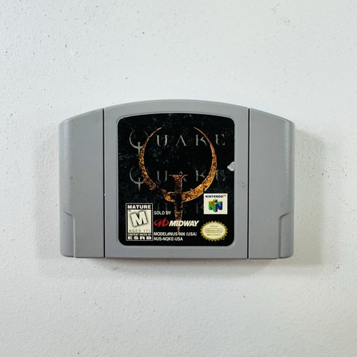 Quake Nintendo N64 Authentic Game Tested Clean - Free Ship | eBay