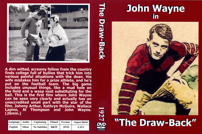 JOHN WAYNE IN "THE DRAW-BACK" RARE DVD | eBay UK