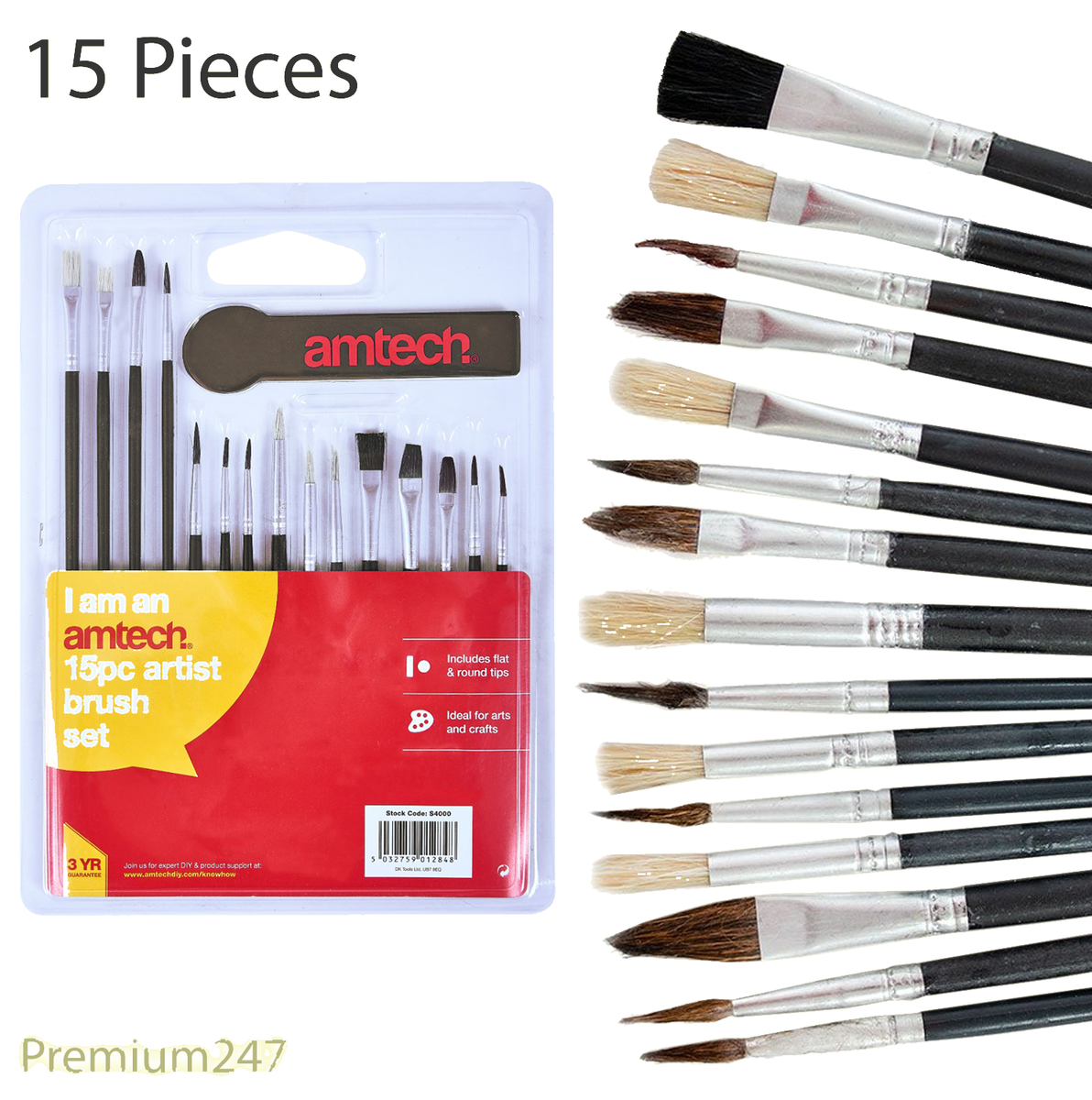 Pincel Kana Professional Synthetic Paint Brush