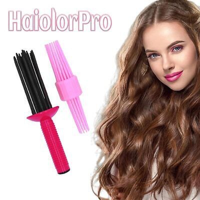 2PCS Curling Roll Comb Curling Roll Comb for Curly Hair 3 Different ...