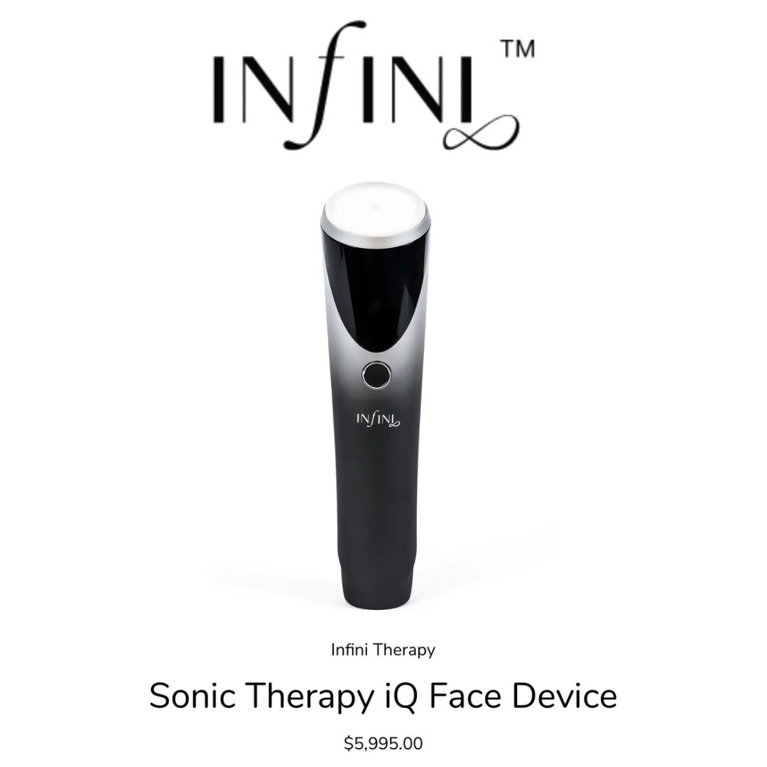 Infini Sonic Therapy iQ Face Device NEW In Box FREE OVERNIGHT SHIPPING ...