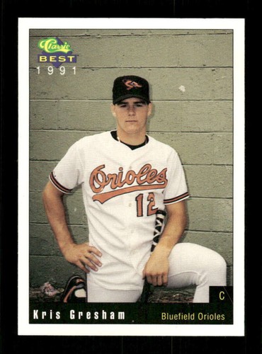 1991 Classic Best Bluefield Orioles 1 Kris Gresham BXCP31 | eBay Australia