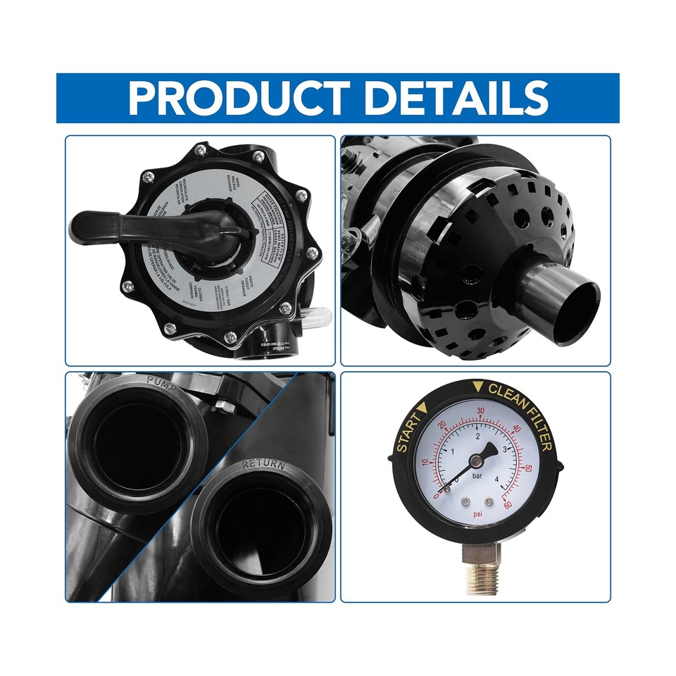 SP071620T Control Valve Compatible with Hayward Pro Series Sand filter ...