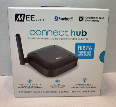 MEE Audio Connect Hub (AF-CH-BK) Bluetooth Audio Transmitter - Black ...