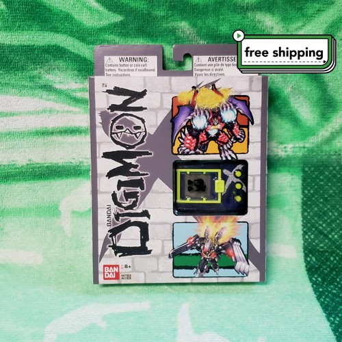 Digimon Digivice Tamagotchi Bandai Navy Blue and Lime Green Gray X New ...