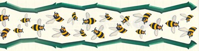Bees Border Creative Memories Great Lengths Sticker 12" Borders | eBay ...