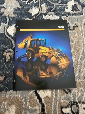 Case Tractor 580K Backhoe Loader Brochure FCCA | eBay