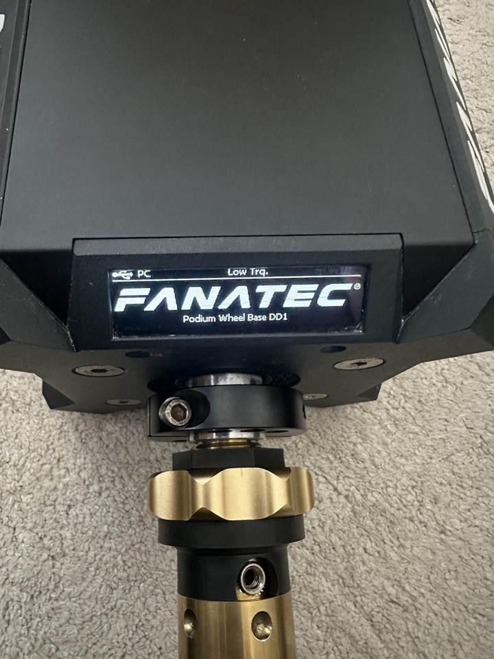 Fanatec Podium DD1 Wheel Base with torque key | eBay UK