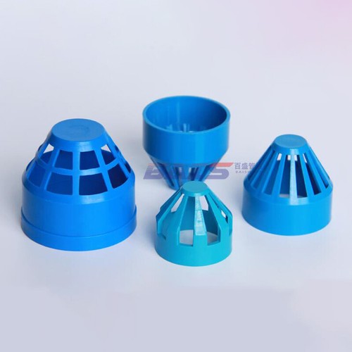 PVC Pipe Fittings Tank Drainage Pipe End Caps Water Drainage Filter For ...