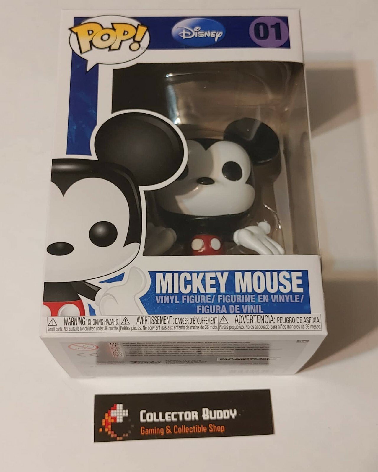 Funko Pop! Disney 01 Mickey Mouse Pop Vinyl Figure FU2342 | eBay