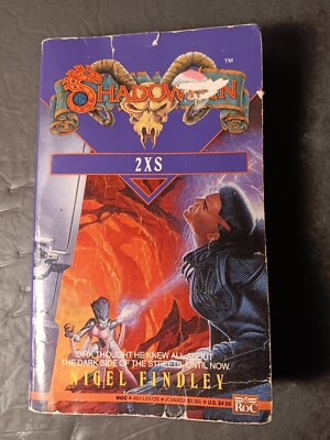 Shadowrun 4 2XS - Nigel Findley Paperback 1992 ROC Fantasy Based On Rpg ...