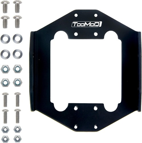 Custom Aluminum Wide Wheel Base Chassis Mount Plate Bracket Tamiya RC ...