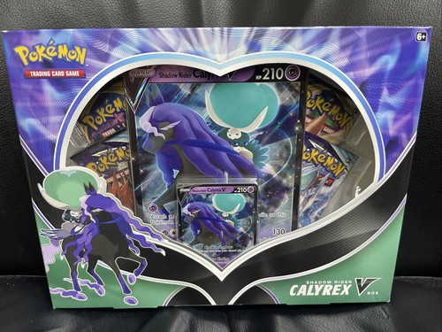 Factory Sealed - Pokémon TCG: Calyrex V Shadow Rider V Box ...