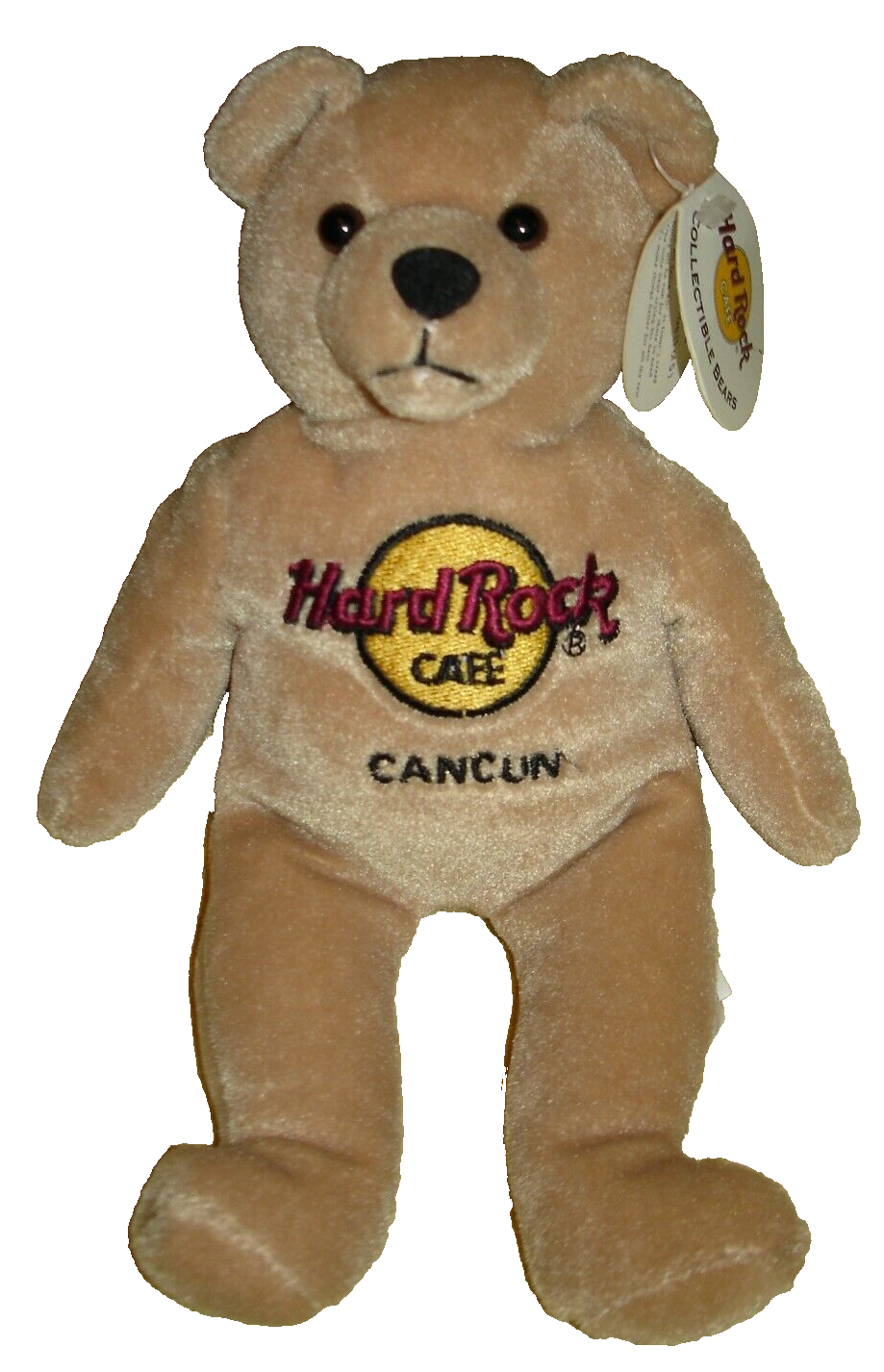 Hard Rock Cafe Cancun Beanie Baby Collectible Bear - ISSAC BEARA 8". | eBay