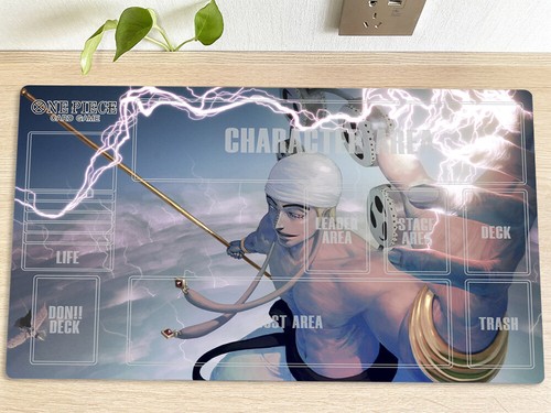 O-P Playmat Enel CCG OPCG TCG Trading Card Game Mat Table Pad Mousepad ...