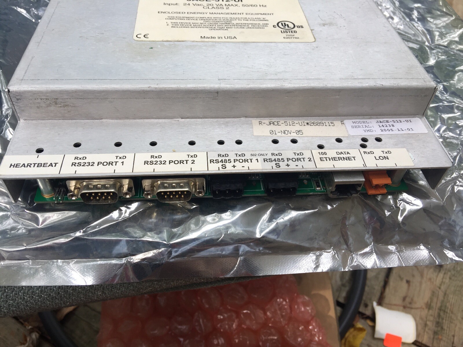 Tridium JACE-512 Controller Module - USED | eBay