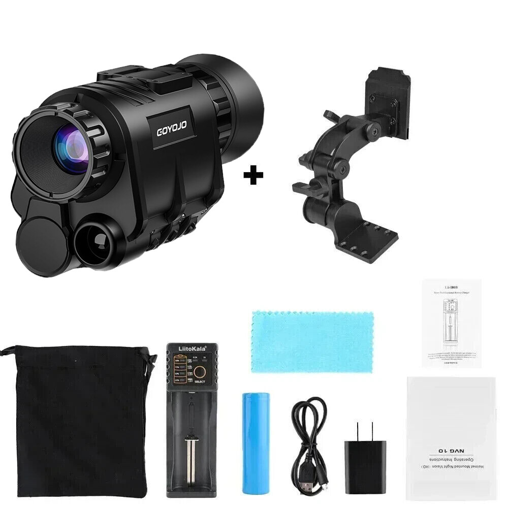 1920x1080 Thermal Monocular NVG20 Night Vision HD Infrared Version For ...