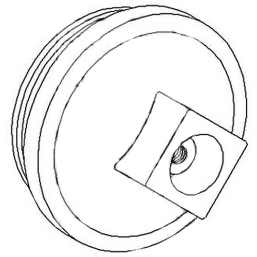 Threaded Hub Cap Fits 100 1085 175 200 235 255 265 275 285 3165 Super ...