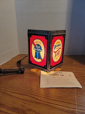 (VTG) 1960s Pabst Beer On Tap Gibson Girl Cash Register Light Up Back ...