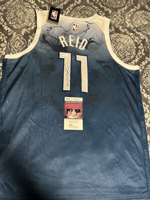 Naz Reid Minnesota Timberwolves Autograph Signed Jersey! JSA Coa Rare ...