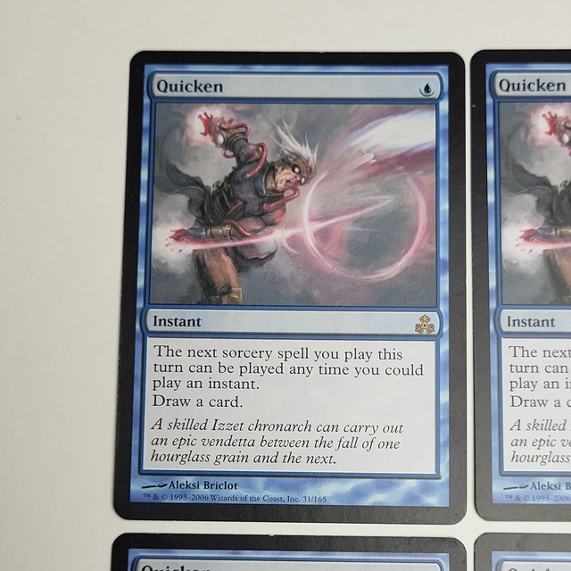 MTG Quicken Guildpact 31/165 Regular Rare for sale online | eBay