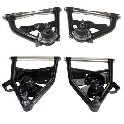 Front Upper Lower Control Arms With 73-87 Ball Joints For Chevy C10 ...