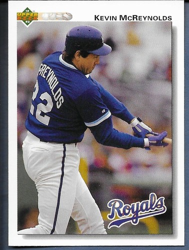 1992 Upper Deck #742 Kevin McReynolds ROYALS NM | eBay