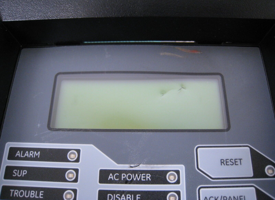 Edwards EST IO64 FACP Fire Alarm Control / Display Panel Assy Used Free ...