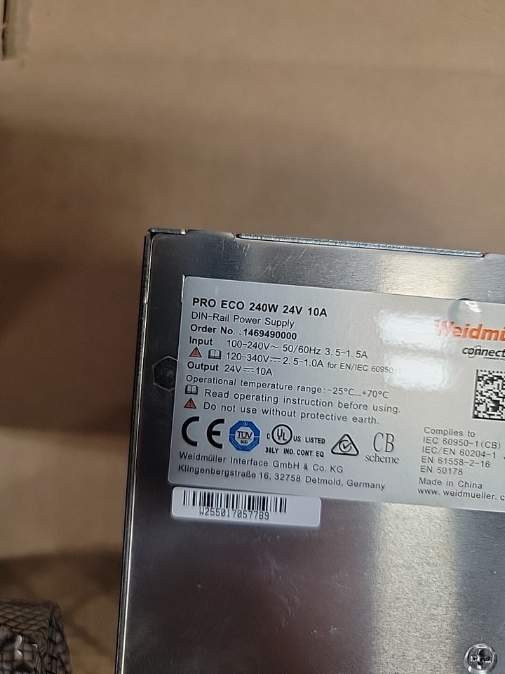 Weidmuller 1469490000 AC/DC DIN Rail Power Supply Unit | eBay