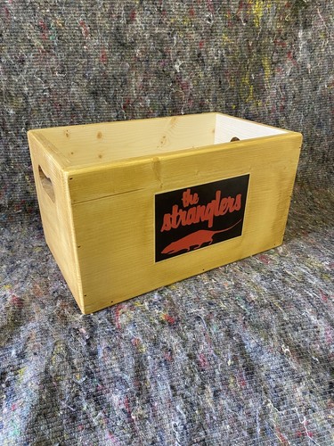 12 Inch vinyl Record LP Album storage Case THE STRANGLERS Label record ...