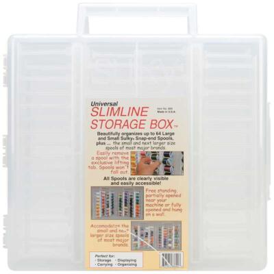 Sulky Universal Slimline Thread Storage Box 15"X15"X3" 886 | eBay