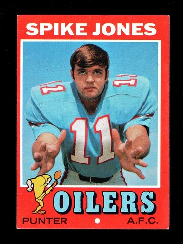 1971 TOPPS #64 SPIKE JONES OILERS EX 4A | eBay
