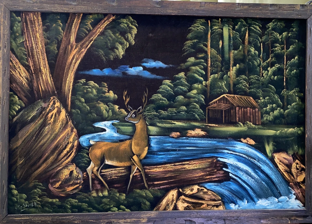 Black Velvet Painting