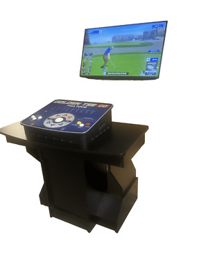 Golden Tee Go Unit With Added Quality Pedestal Stand Brand New With ...