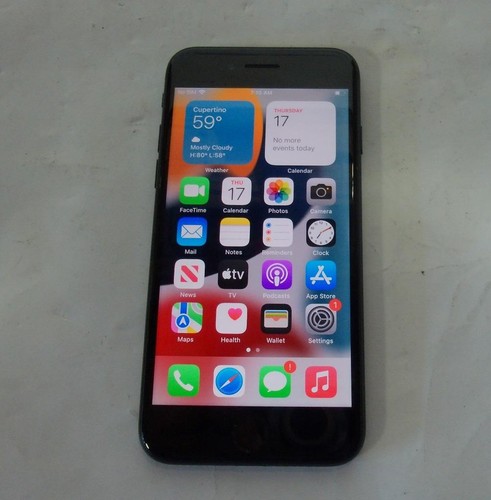 Apple iPhone 7 A1660 32GB (Unknown) Black Touchscreen Smartphone | eBay