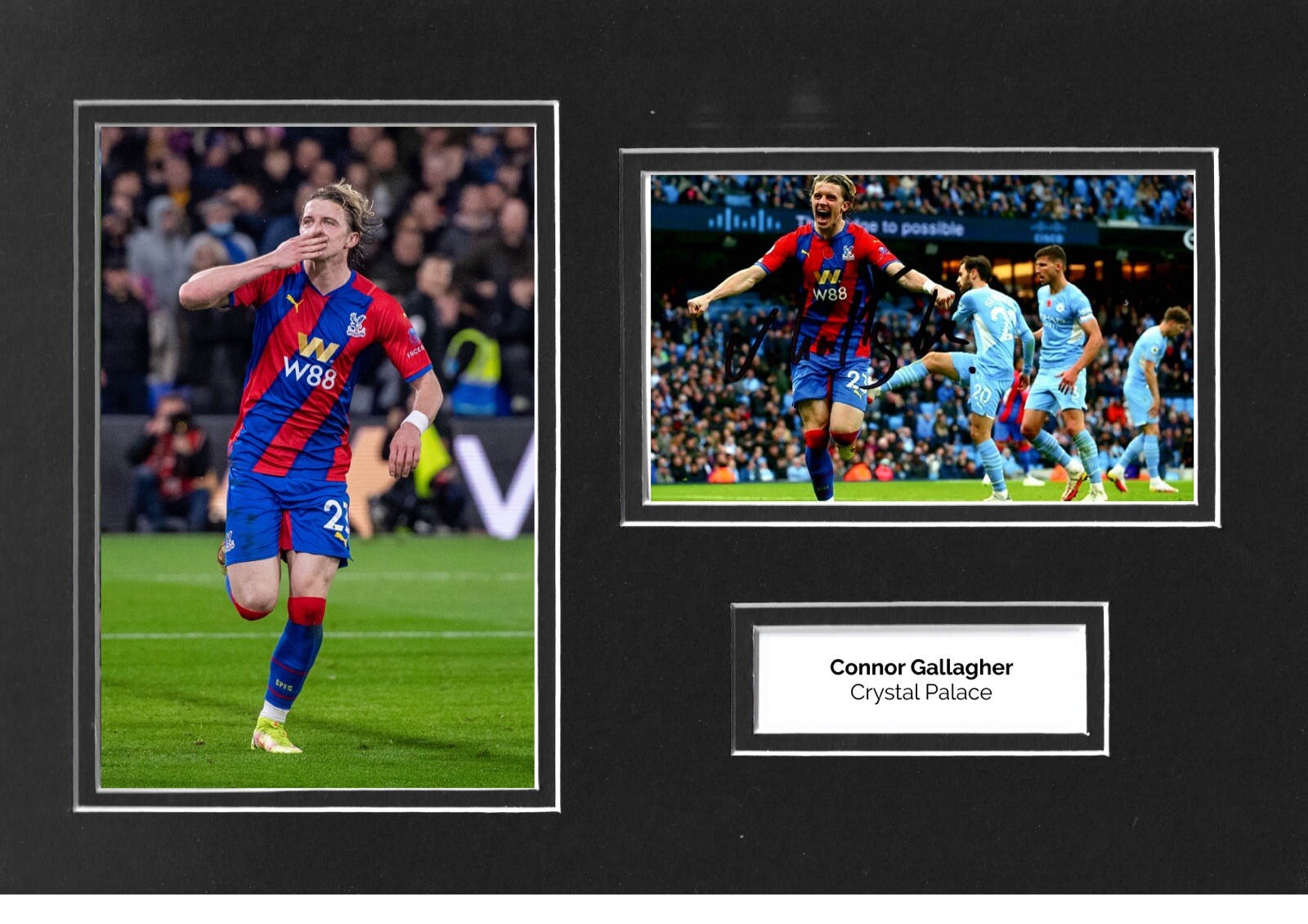 Connor Gallagher Signed 12x8 Photo Display Crystal Palace Memorabilia ...