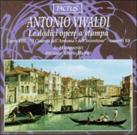 Antonio Vivaldi: Le Dodici Opere a Stampa-Opera VIII Concerti 1-6 by ...