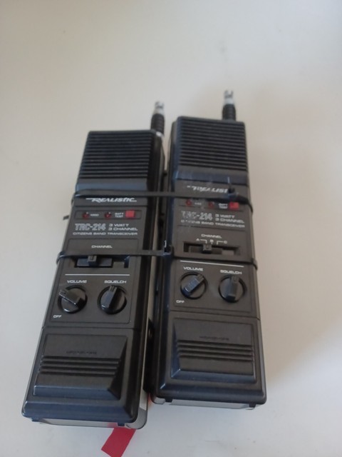 Realistic TRC-214 Handheld CB Radio Walkie Talkie for sale online | eBay