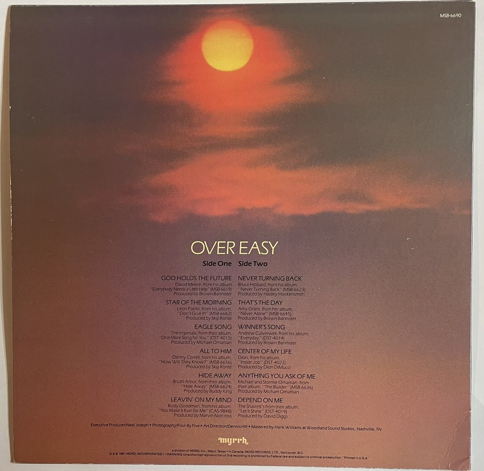 Over Easy (Various Artist) | eBay