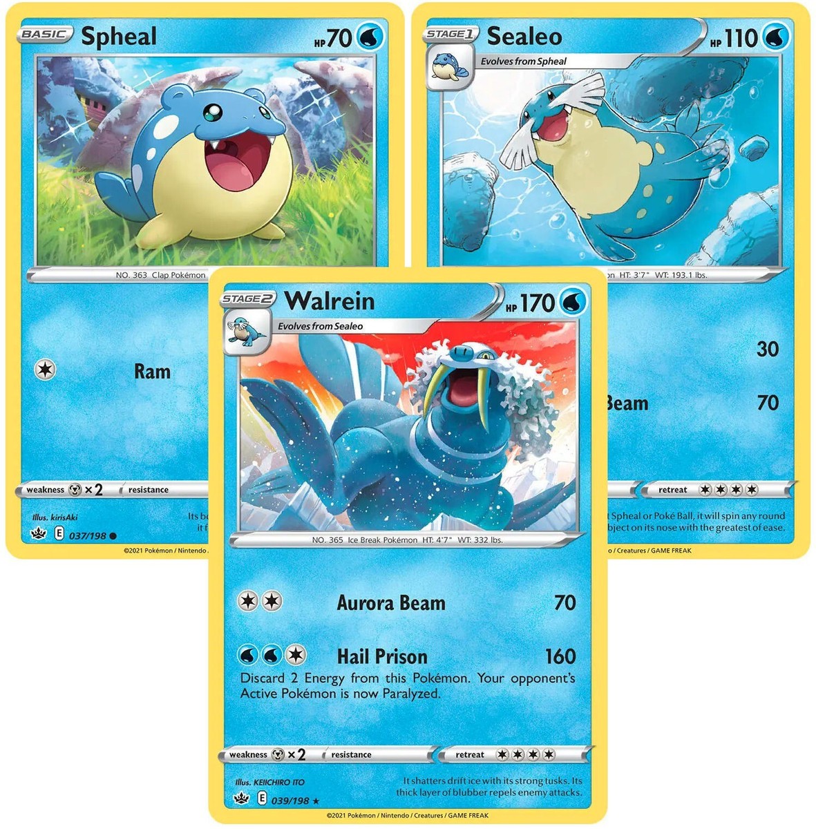 Spheal Pokemon Evolution