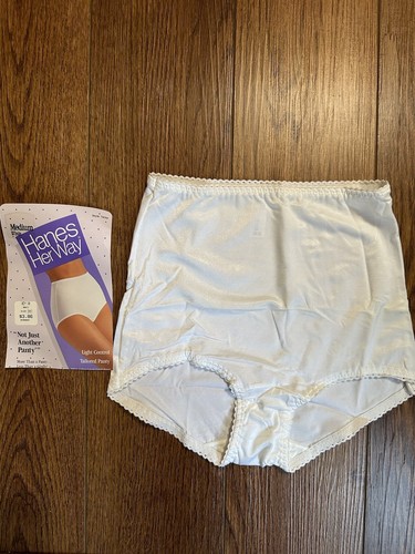 VINTAGE Hanes Her Way Light Control Brief Panties Size M | eBay