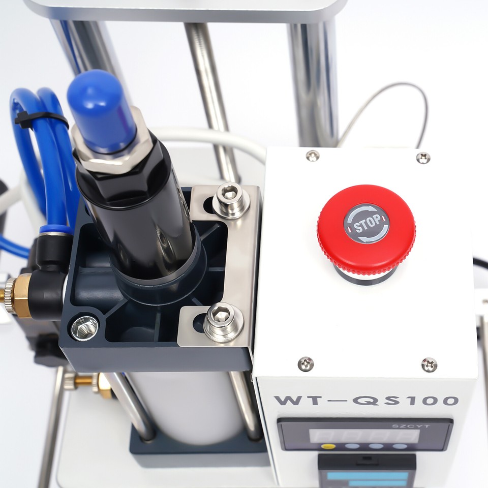 8x10cm Hot Foil Stamping Machine 550W Air Pneumatic For Leather PU Logo ...