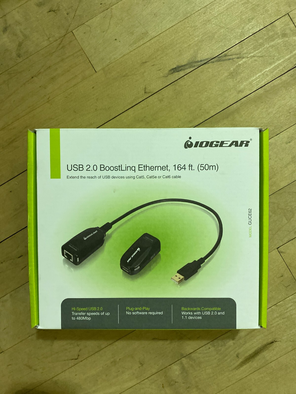 IOGEAR USB 2.0 BoostLinq Ethernet Extender- 164ft | eBay