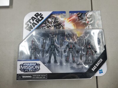 2021 Star Wars Mission Fleet Bad Batch 4-Pack Hunter, Wrecker, Tech, Crosshair | eBay
